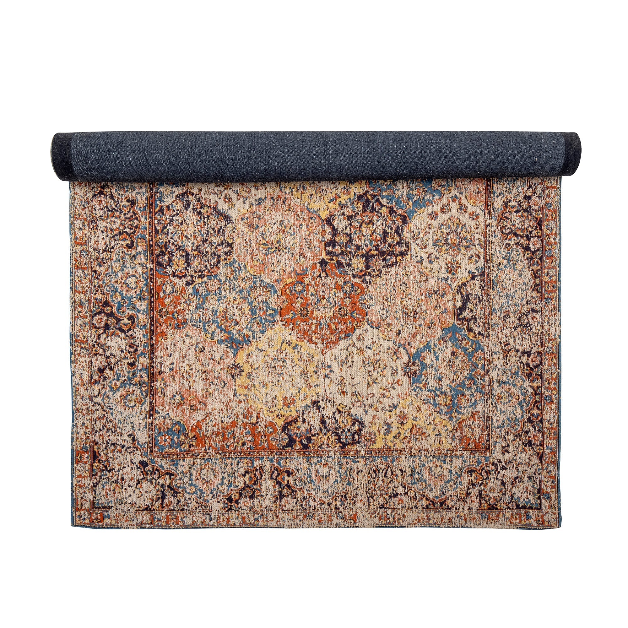 Bloomingville CREATIVE COLLECTION Dalina Teppich, Rot, Baumwolle – LaLe ...